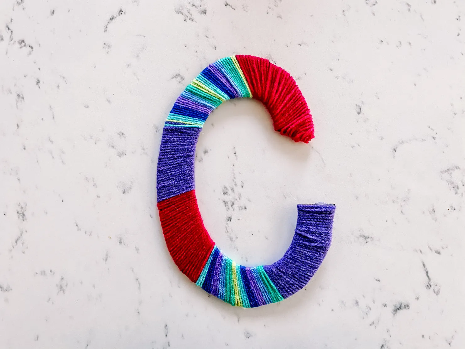 Create Your Own Yarn Wrapped Letters! | Richland Library