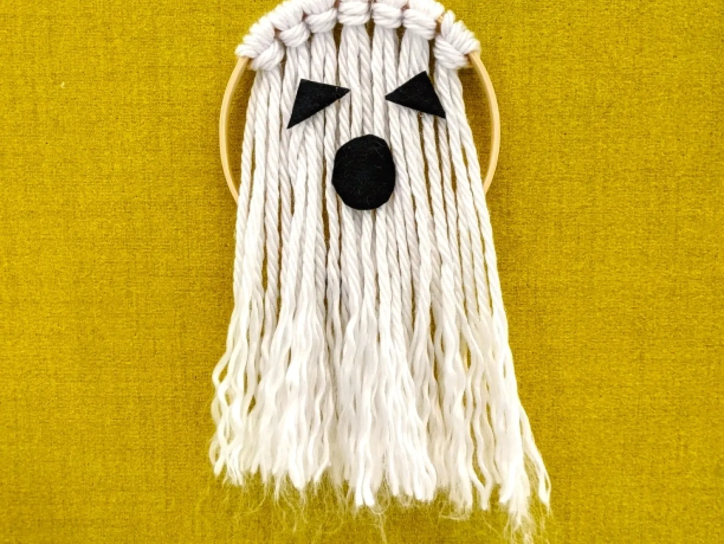Spooky Craft: Macramé Ghosts | Richland Library