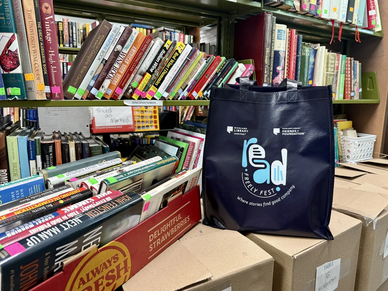 Public Spring Book Sale at Read Freely Fest | Richland Library